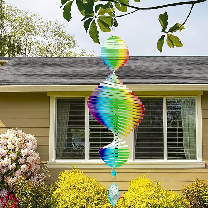 Helix Wind Spinners,Hanging Wind Spinner,Wind Spinners for Yard and ...
