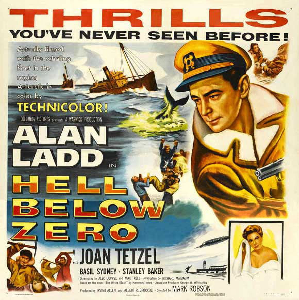 Hell Below Zero - movie POSTER (Style A) (30" x 40") (1954) - Walmart.com