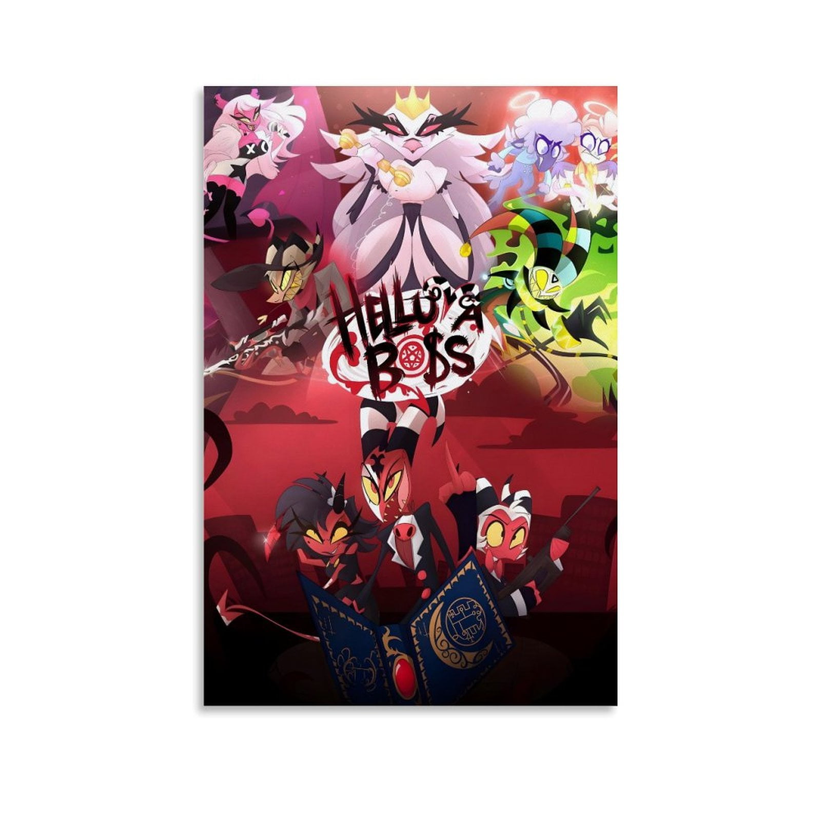 Hell Boss Painting Vintage Poster Picture Print Wall Art Poster ...