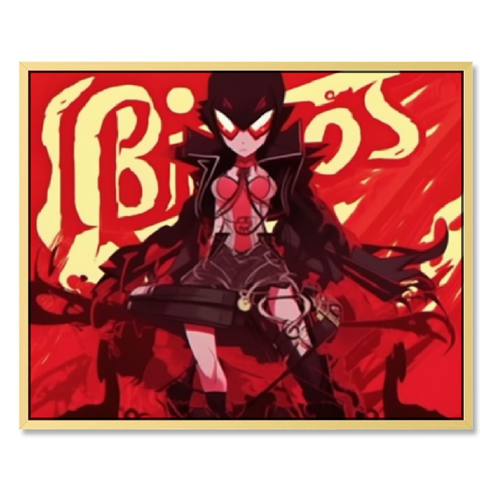 Hell Boss Poster Wall Art Paintings Canvas Wall Decor Home Decor Living ...