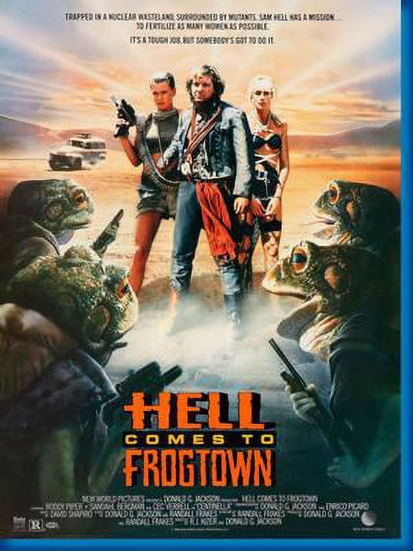 Hell Comes To Frogtown Roddy Piper Movie Poster 24x36 Multi-Color ...
