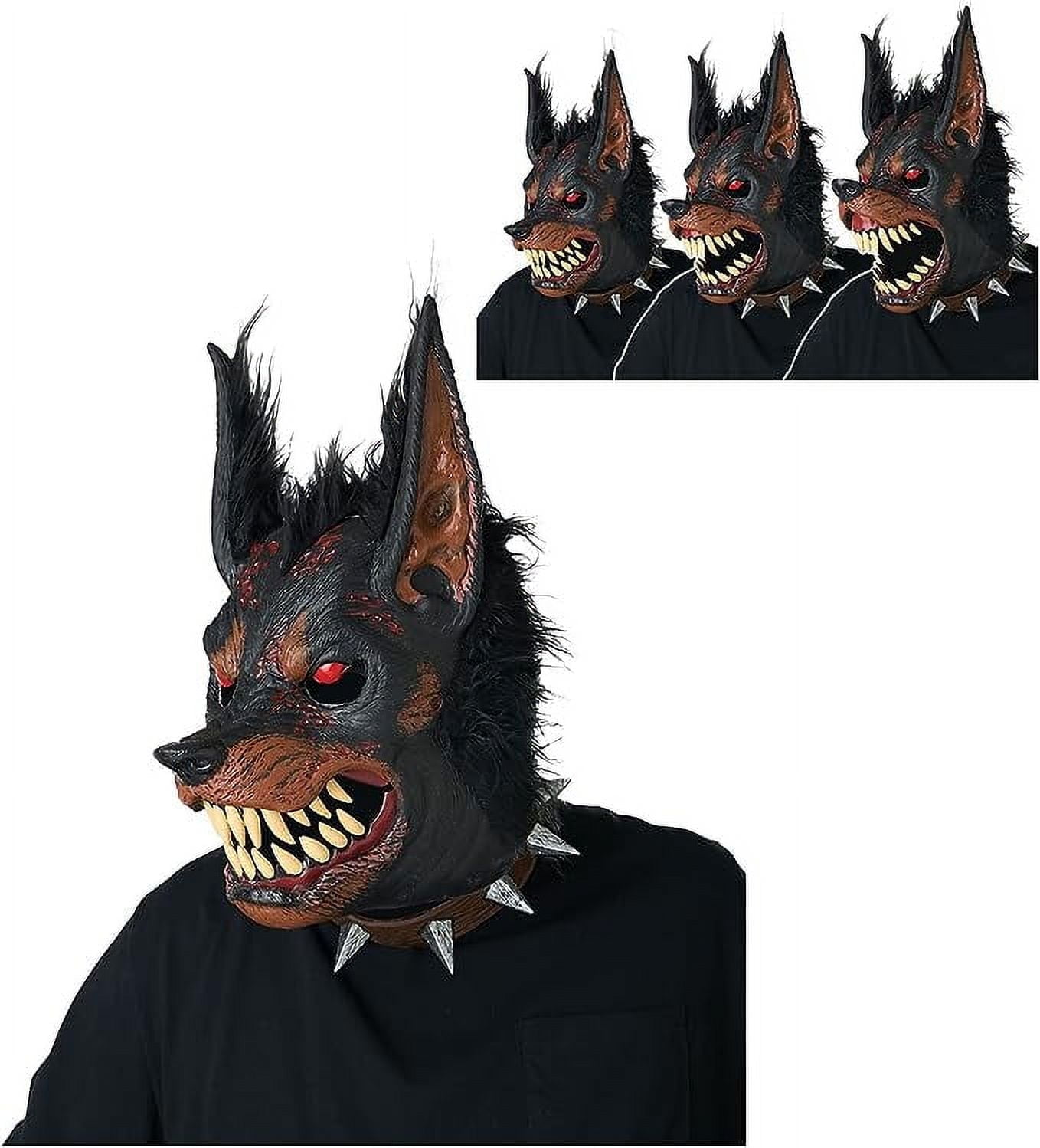 Hell Hound Ani-Motion Adult Costume Mask - Walmart.com