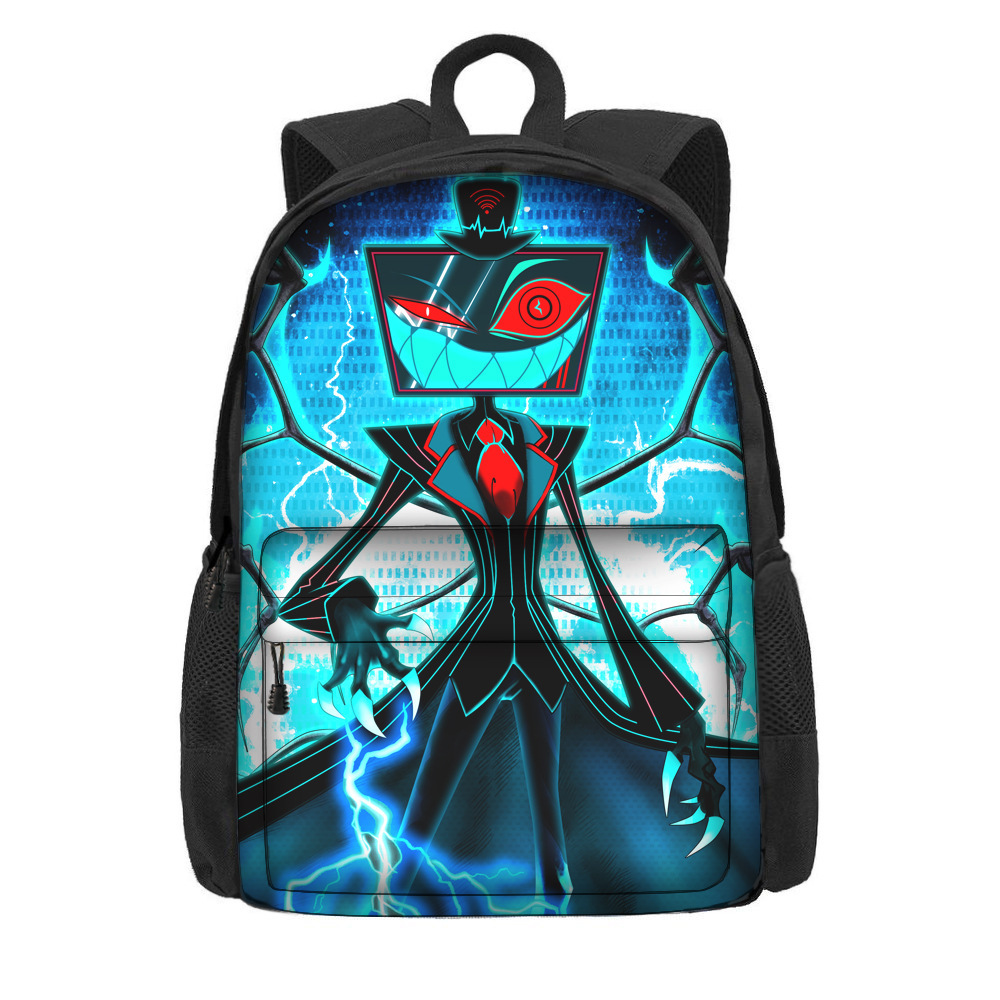 Hell Inn schoolbag game peripheral backpack Double front bag backpack ...