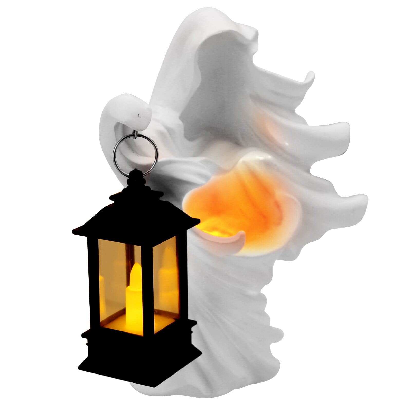 Hell Messenger with Lantern, Cracker Barrel Witch Ghost Lantern ...