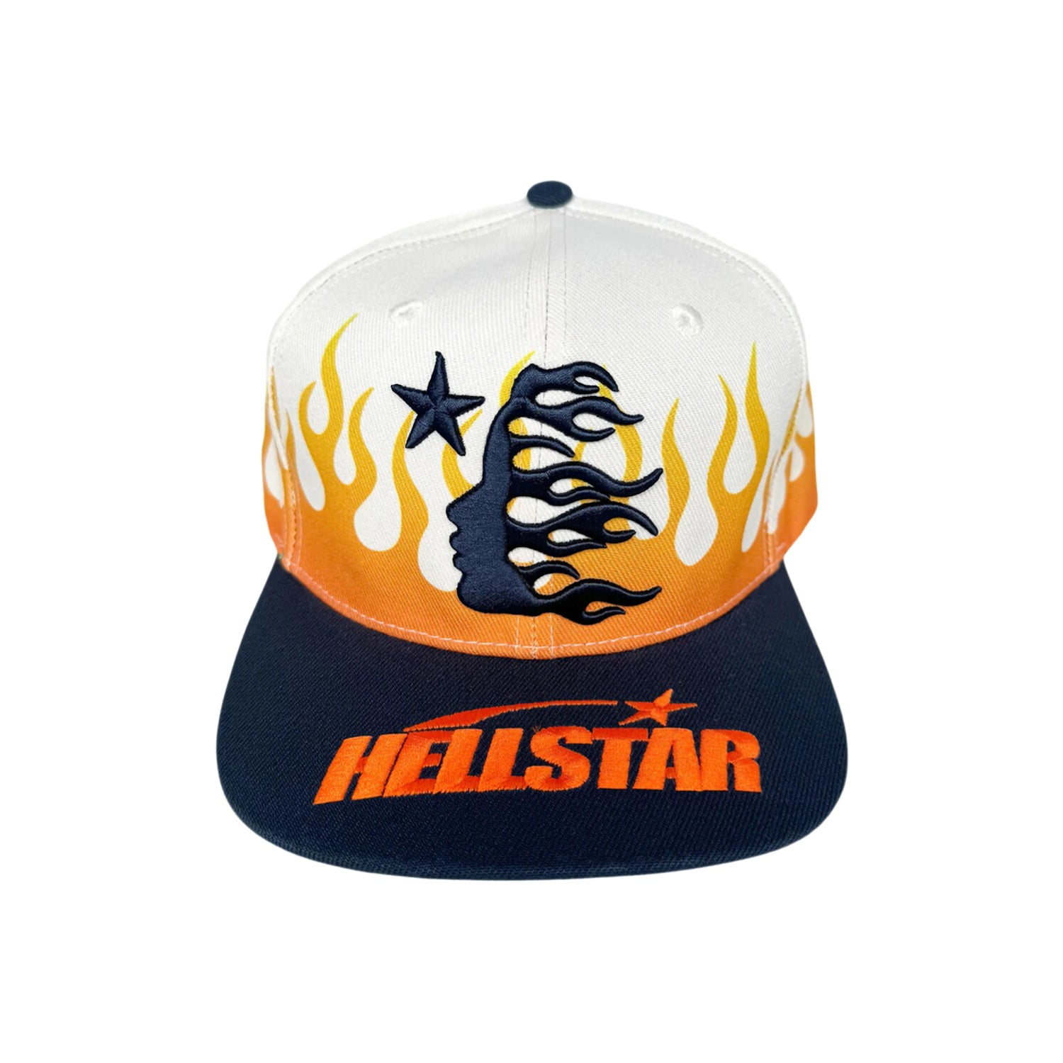 Hell Star Flame Vintage Snapback Mens Style : Hs01hat - Walmart.com