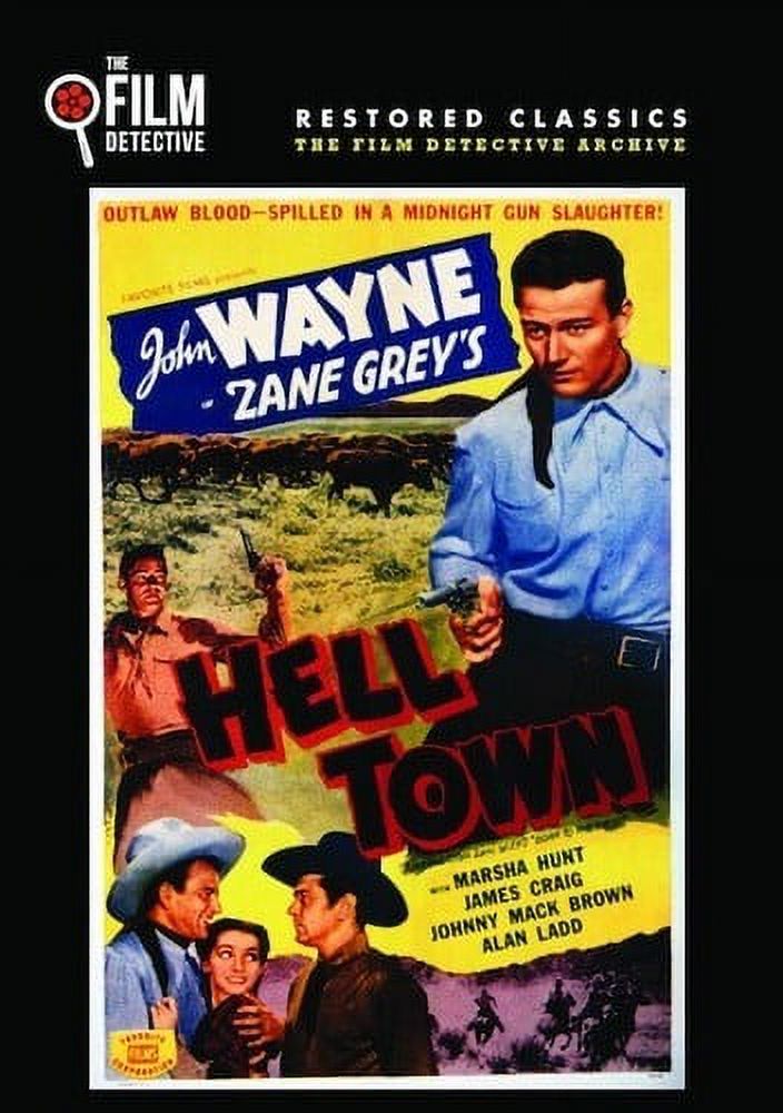 Hell Town (DVD), Film Detective, Western - Walmart.com