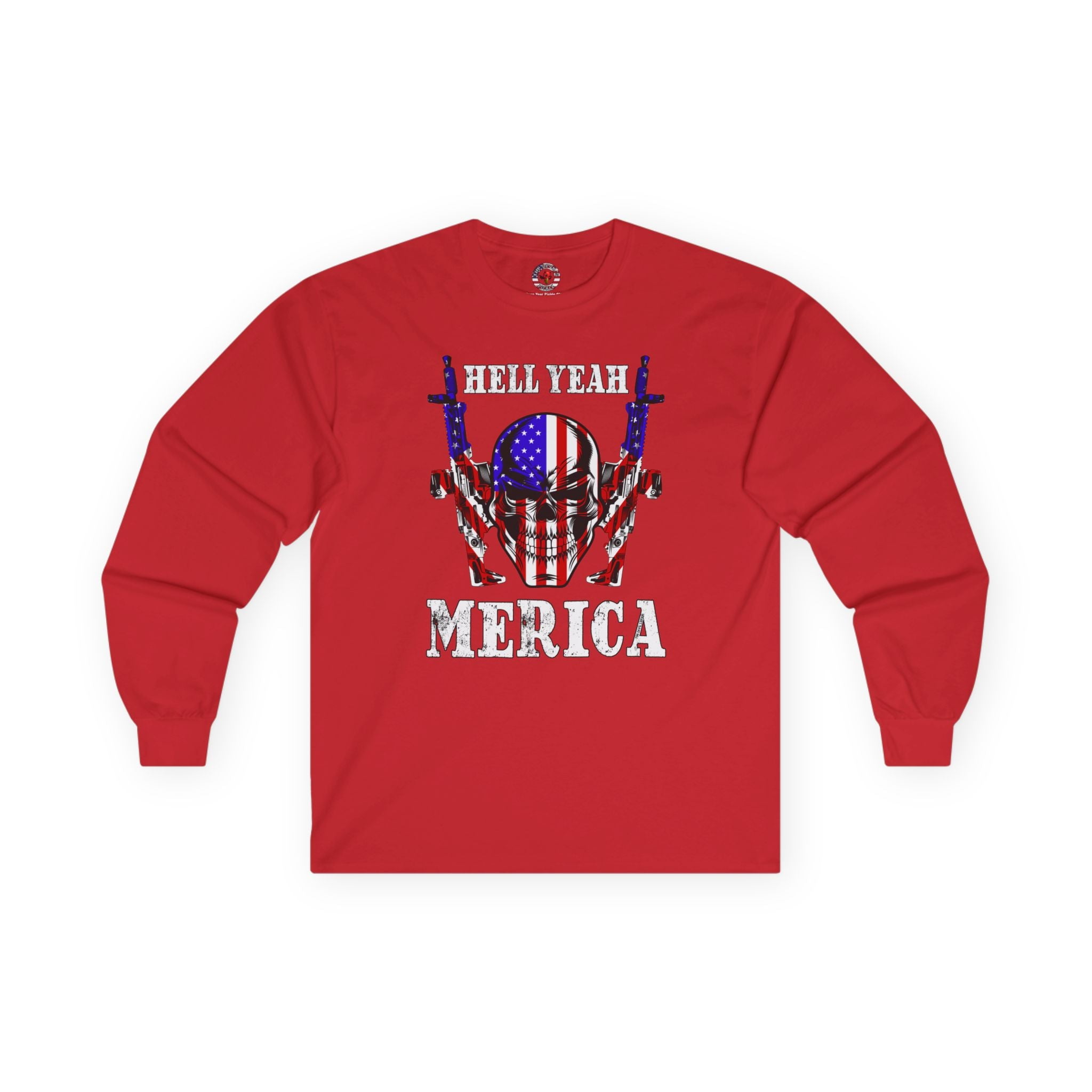 Hell Yeah Merica Long Sleeve Tee - Walmart.com