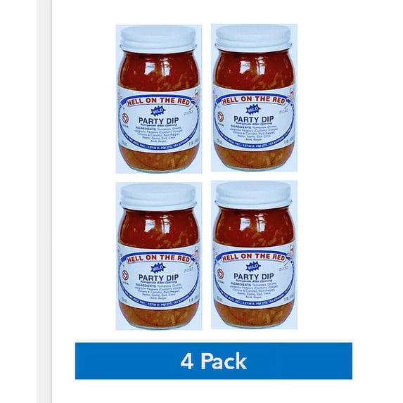 Hell on the Red Mild Salsa – 16 oz Jars (4 Pack) - Walmart.com