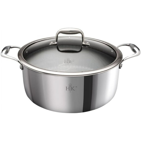 Hell's Kitchen Ceramic Hybrid 7.5 Qt Pot with Lid - Walmart.com