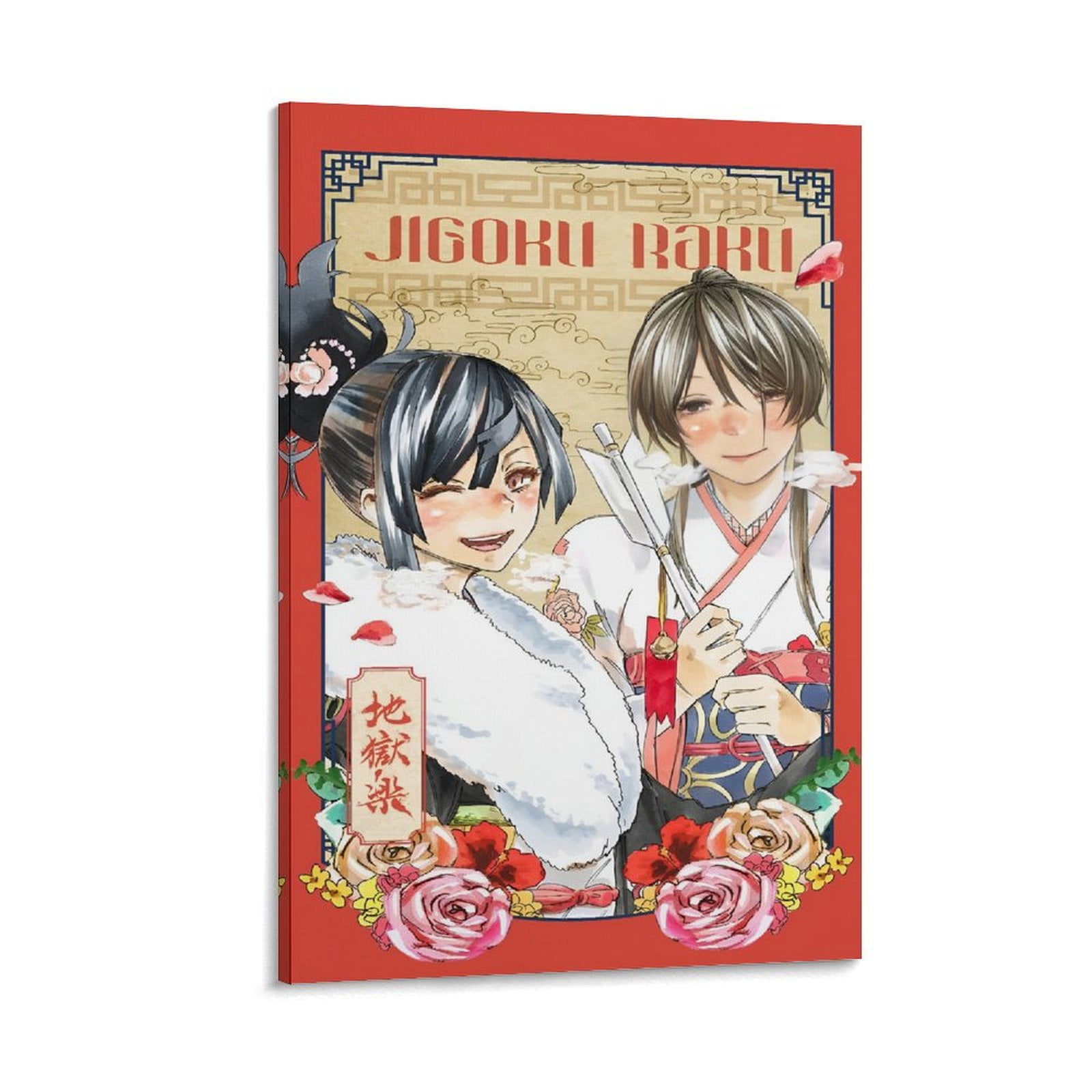 Hell's Paradise Jigokuraku Anime Cover Art Poster Room Aesthetic Poster ...