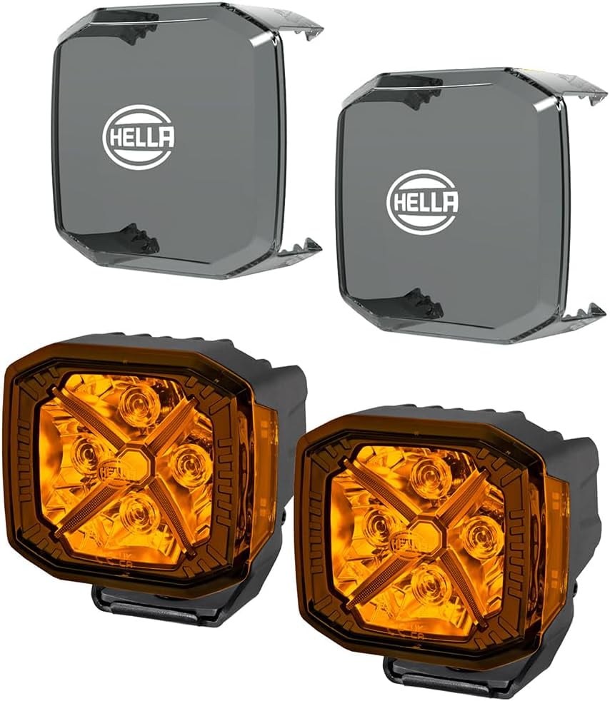 Hella 358233921 X-treme Spotlight Xt-4a Amber - Walmart.com