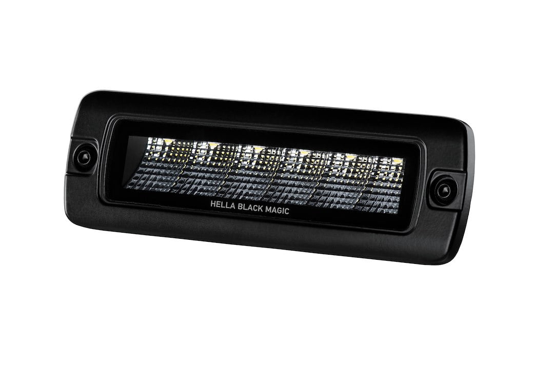 Hella 6 LED Minibar Waterproof Flood Light, Black - Walmart Business ...