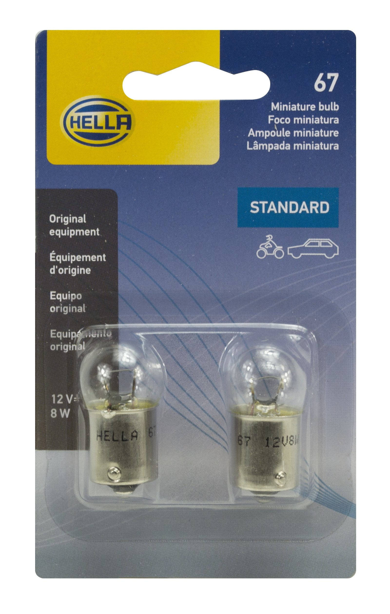 Hella 67Tb Hella Turn Signal Light Bulb 67Tb - Walmart.com