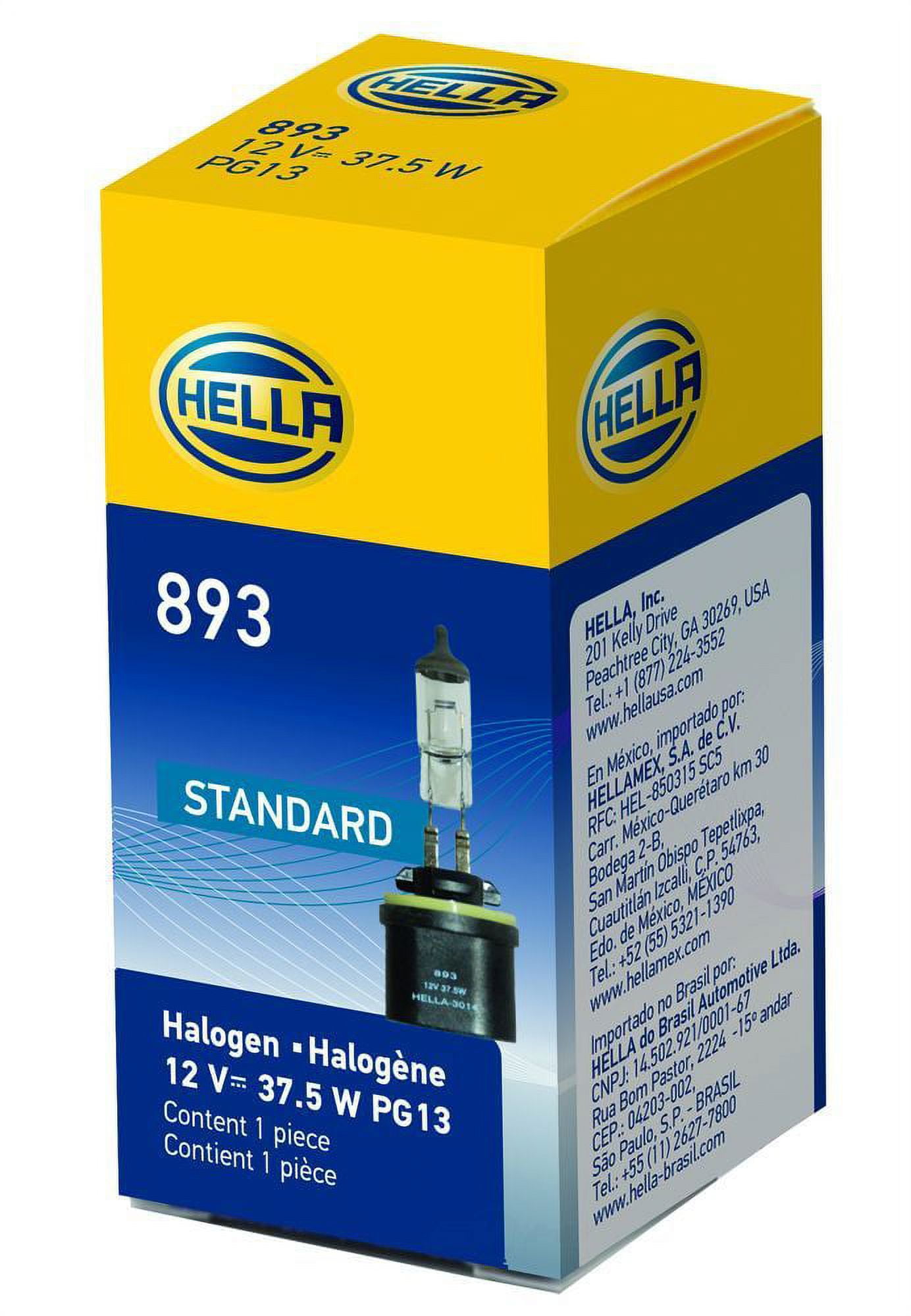 Hella 893 Hella Fog Light Bulb - Walmart.com