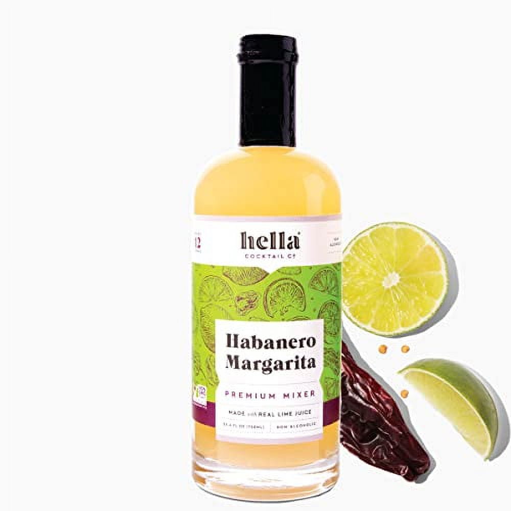 Hella Cocktail Co., Bitters Habanero Margarita Mixer, 750ml â€“ All ...
