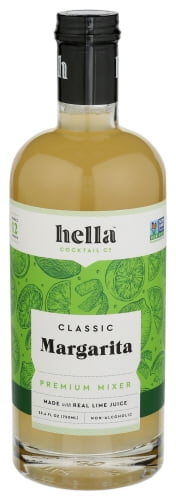 Hella Cocktail Co. Premium Margarita Mixer 25.4 fl oz (Pack of 6 ...