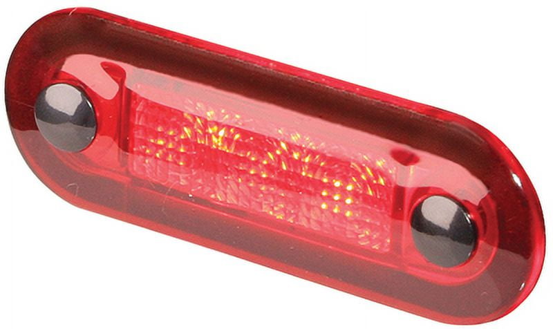 Hella Led Rectangular Land Red 959510701 - Walmart.com