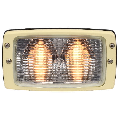 Hella Marine Boat Flush Mount Light | 4 x 7 Inch 24V Off White ...
