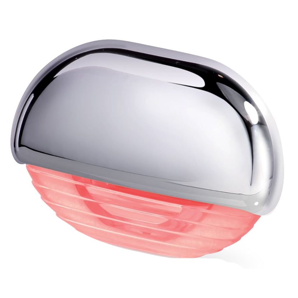 Hella Marine Easy Fit Step Lamp - Red w/Chrome Cap [958126201 ...