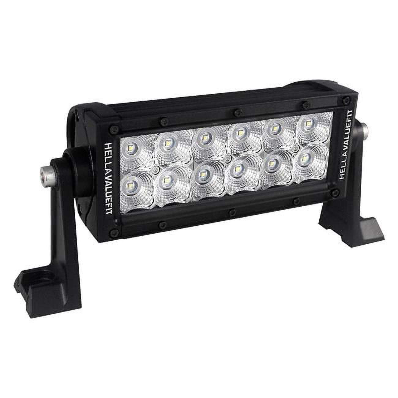 Hella Marine Value Fit Sport Series 12 LED Flood Light Bar - 8" - White ...