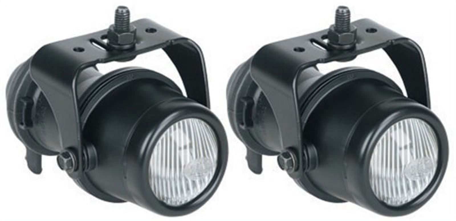 Hella Micro DE Series Halogen Fog Lamp Kit - Round (Includes 2 Lamps ...