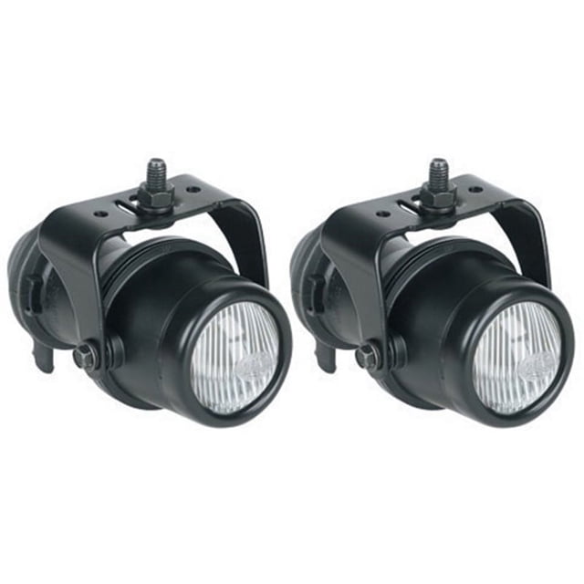 Hella Micro DE Series Halogen Fog Lamp Kit - Round (Includes 2 Lamps ...