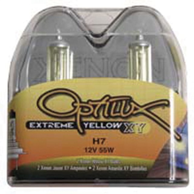 Hella Optilux H7 12V/55W XY Xenon Yellow Bulb - Walmart.com
