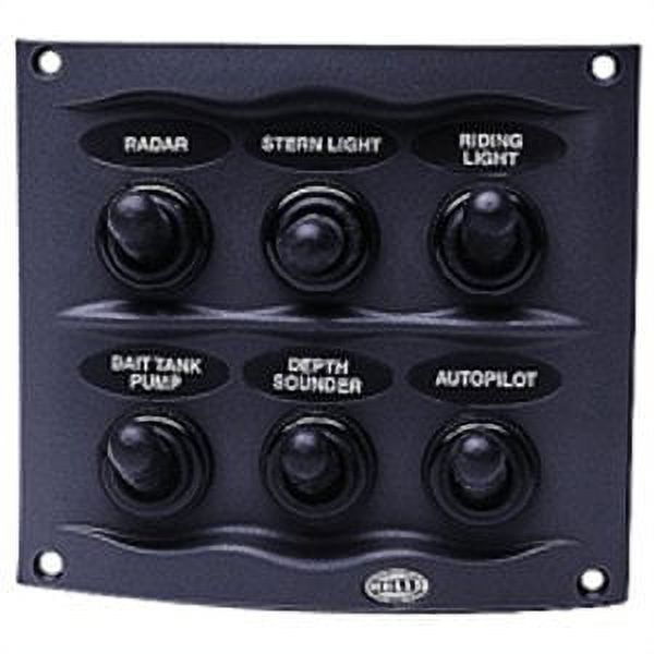 Hella Switch Panel 6 Gang Grey H73070041 - Walmart.com