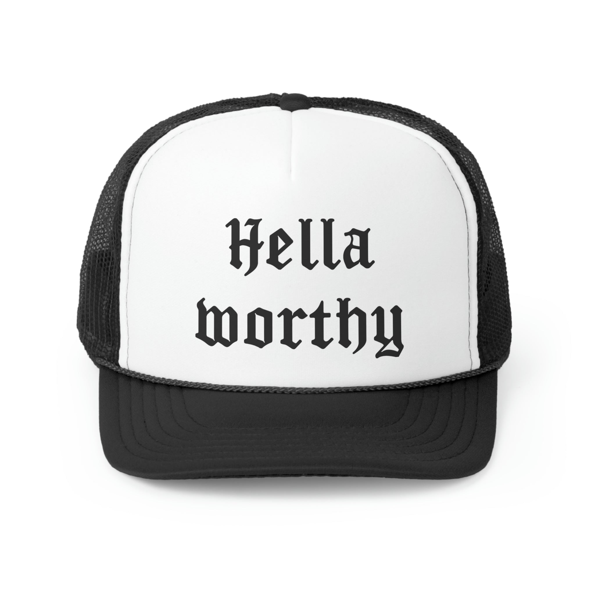 Hella Worthy Trucker Hat - Walmart.com
