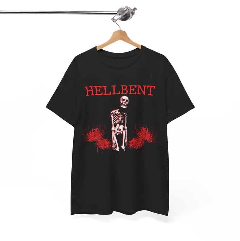 Hellbent Skeleton T-Shirt - Walmart.com