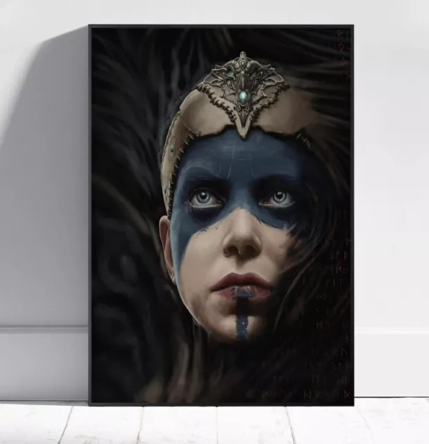 Hellblade Poster, Senua Wall Art, Rolled Print, Game Poster Gift 1 NO ...