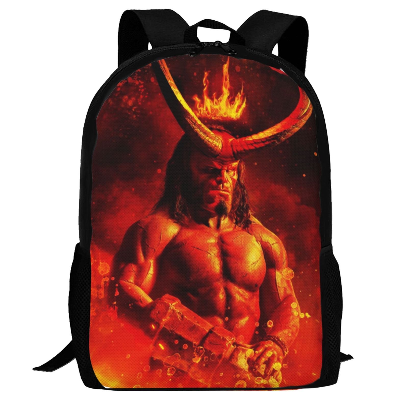 Hellboy Backpack,3d Print Laptop Backpack Lightweight Casual Daypack ...