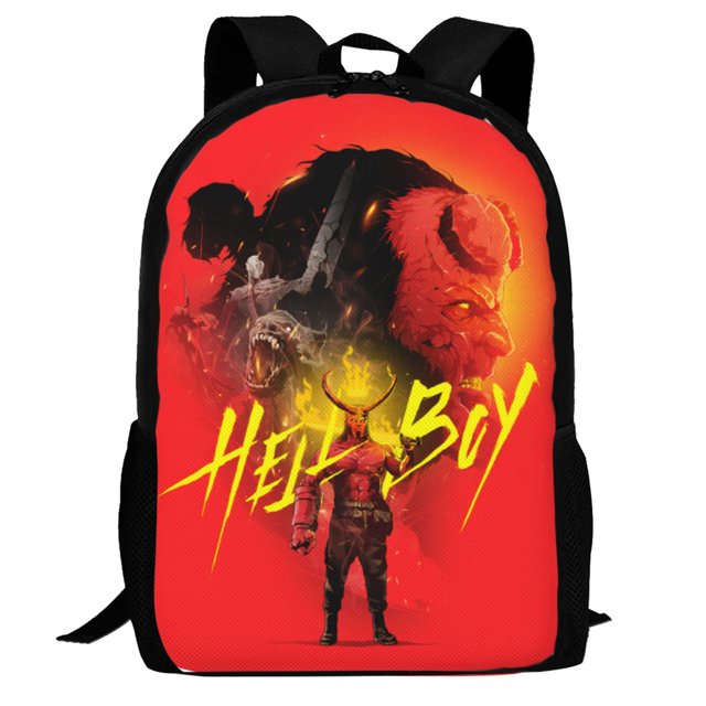Hellboy Backpack,3d Print Laptop Backpack Lightweight Casual Daypack ...
