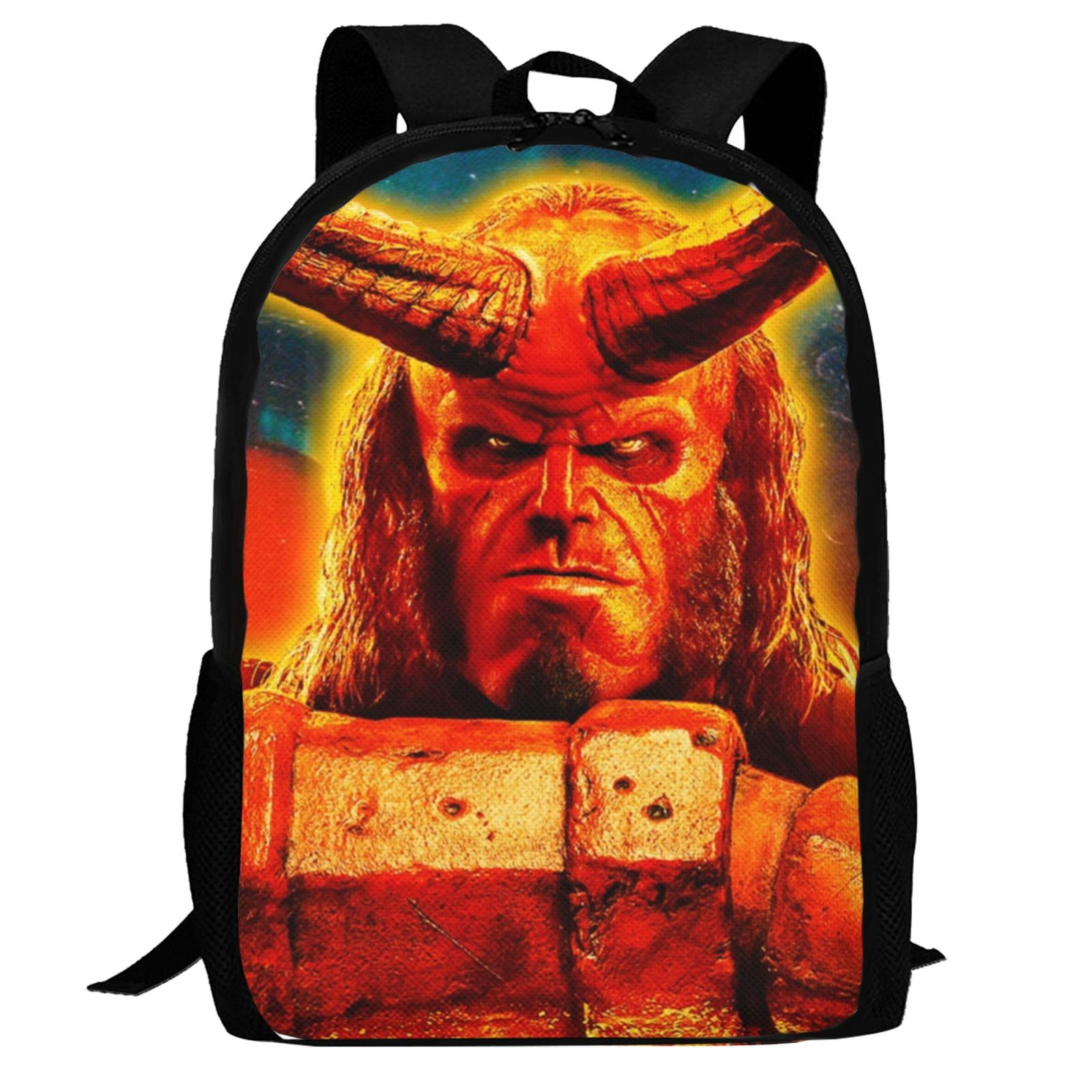 Hellboy Backpack,3d Print Laptop Backpack Lightweight Casual Daypack ...