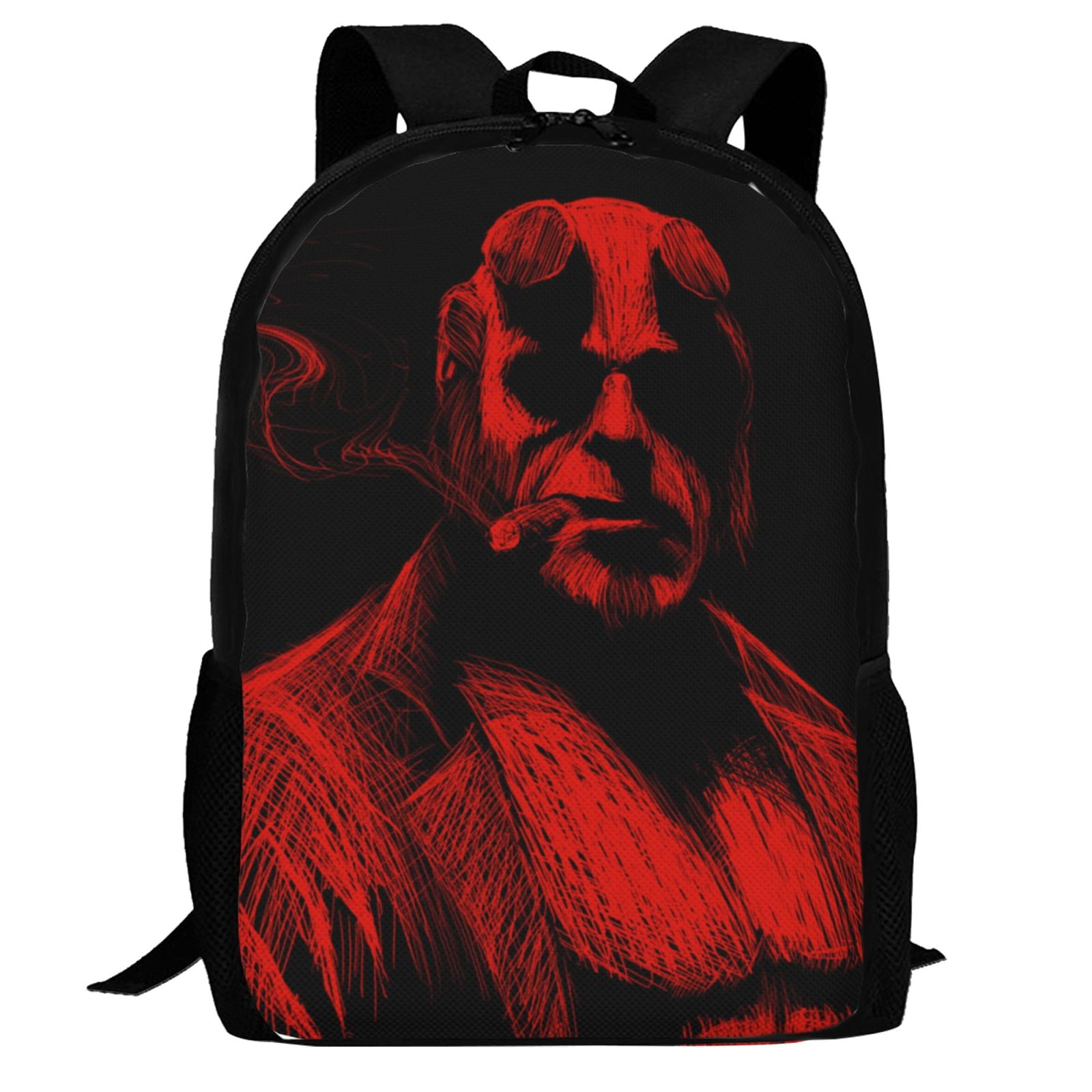 Hellboy Backpack,3d Print Laptop Backpack Lightweight Casual Daypack ...
