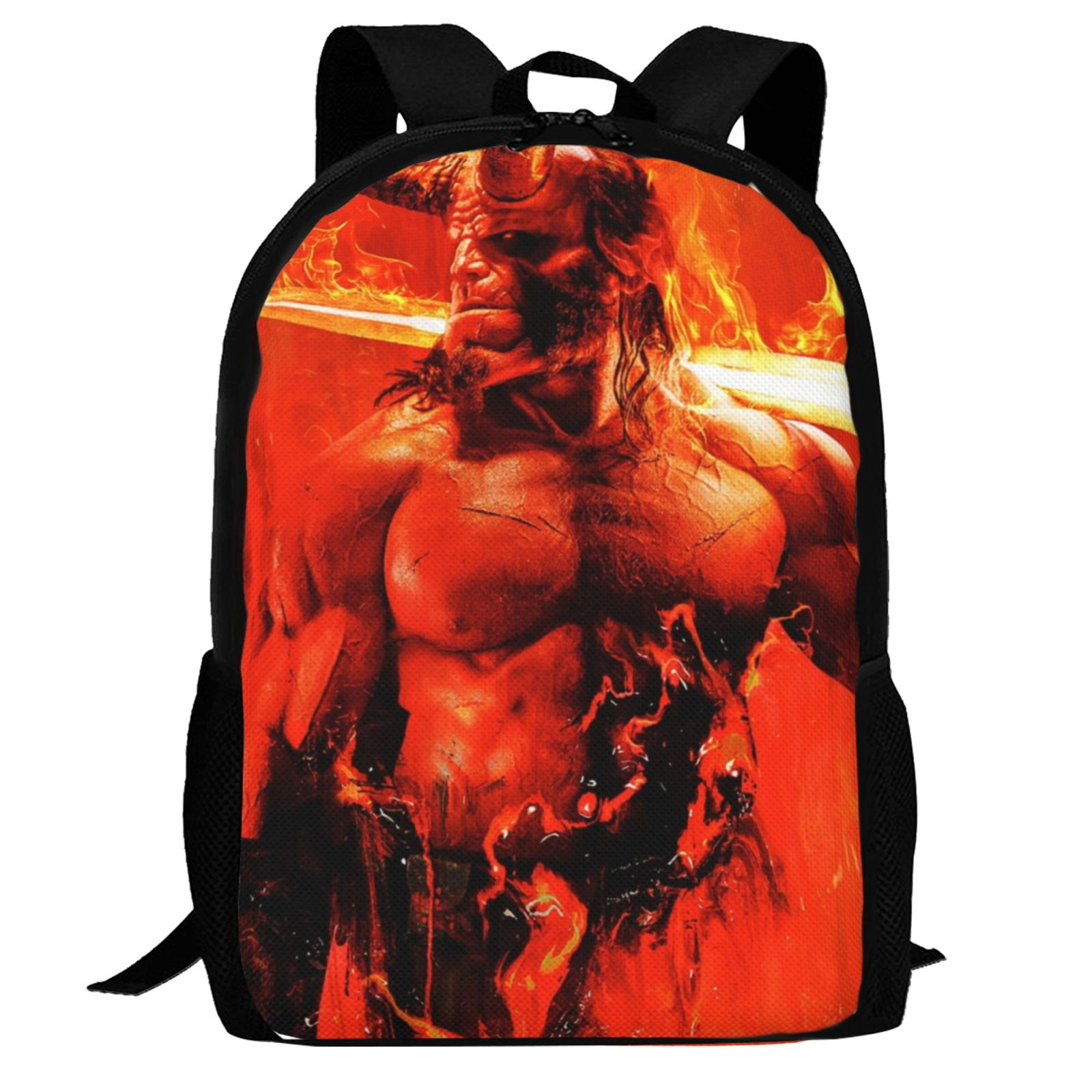 Hellboy Backpack,3d Print Laptop Backpack Lightweight Casual Daypack ...