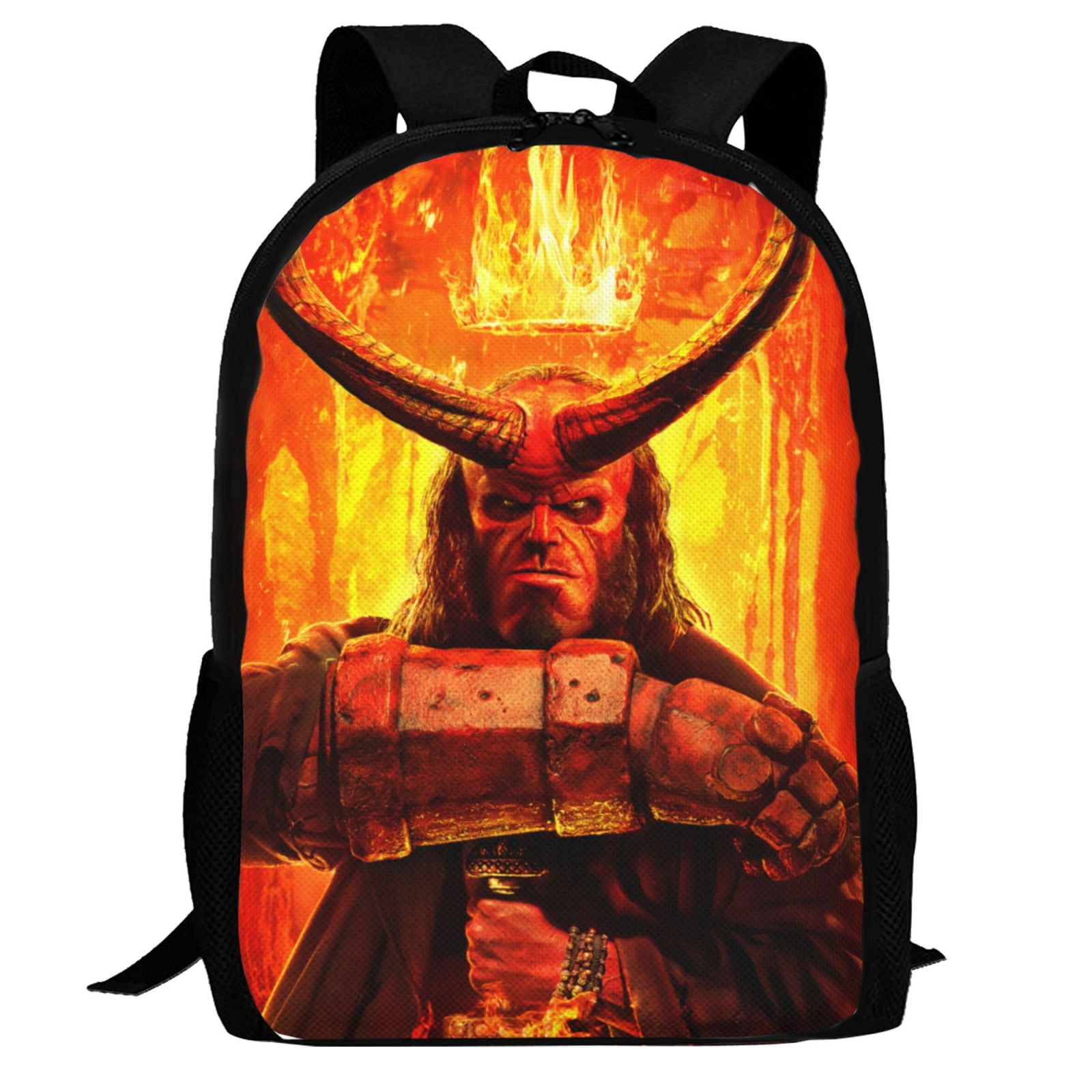 Hellboy Backpack,3d Print Laptop Backpack Lightweight Casual Daypack ...