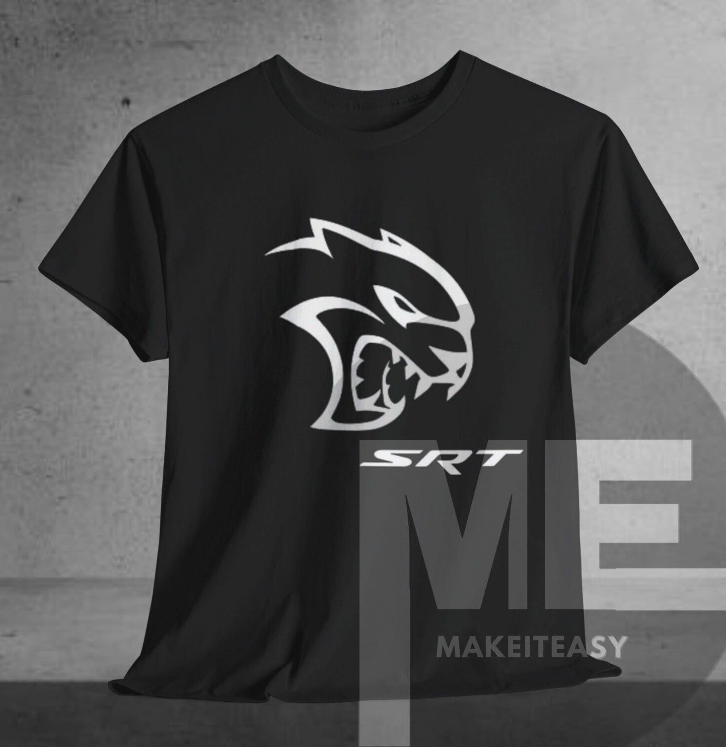 Hellcat SRT logo T-shirt Tee fan gift - Walmart.com