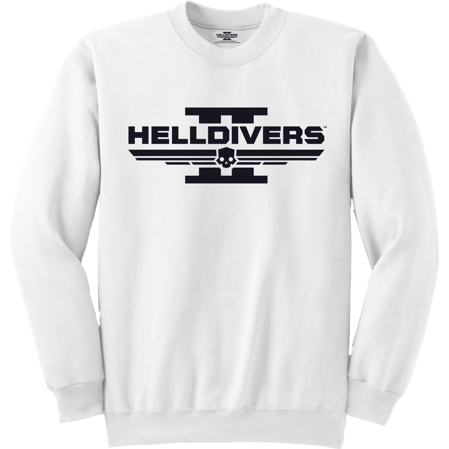 Helldivers 2 Adult Skull Sweatshirt - Walmart.com
