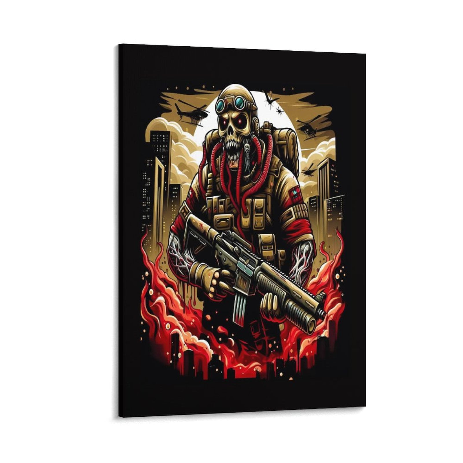 Helldivers Hanging Paintings Home Decor Merch Framed Paintings Bedroom ...