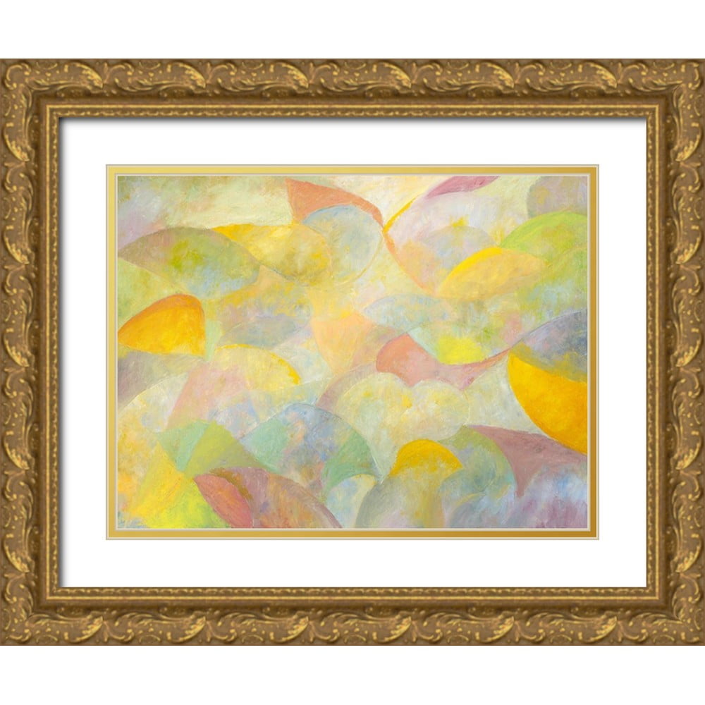 Heller, Marsha 14x12 Gold Ornate Wood Framed with Double Matting Museum ...