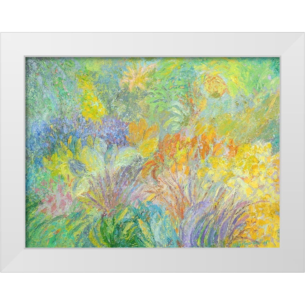 Heller, Marsha 18x15 White Modern Wood Framed Museum Art Print Titled ...