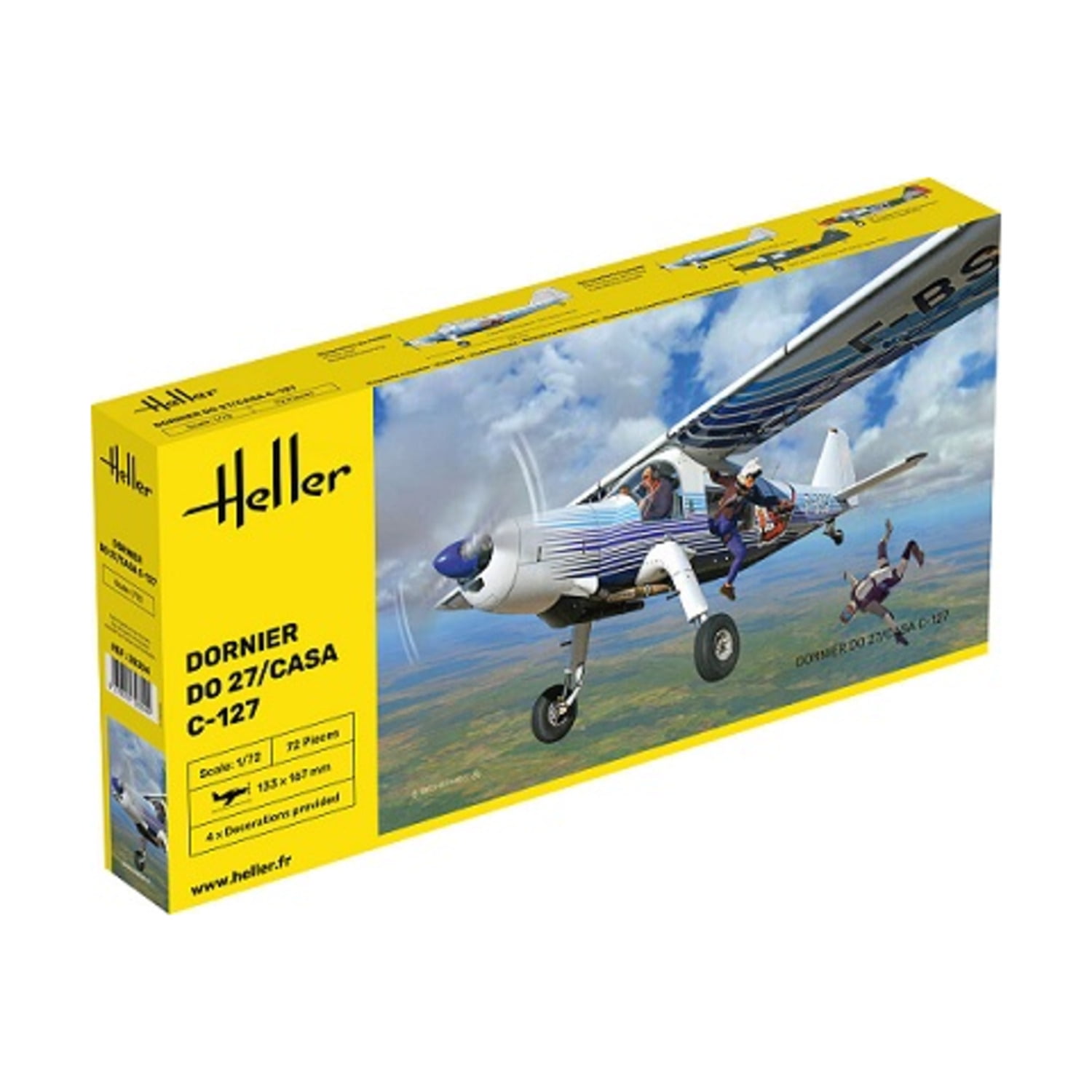Heller Models Dornier Do 27/CASA C-127 New - Walmart.com
