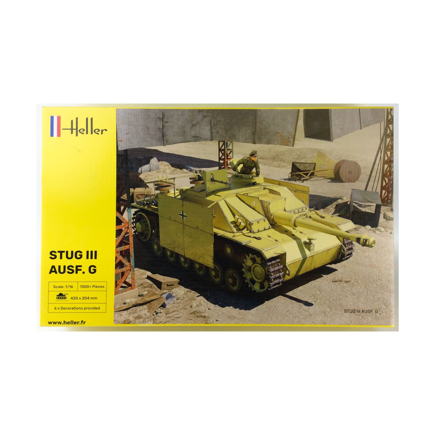 Heller Models StuG III Ausf. G w/Side Skirts New - Walmart.com