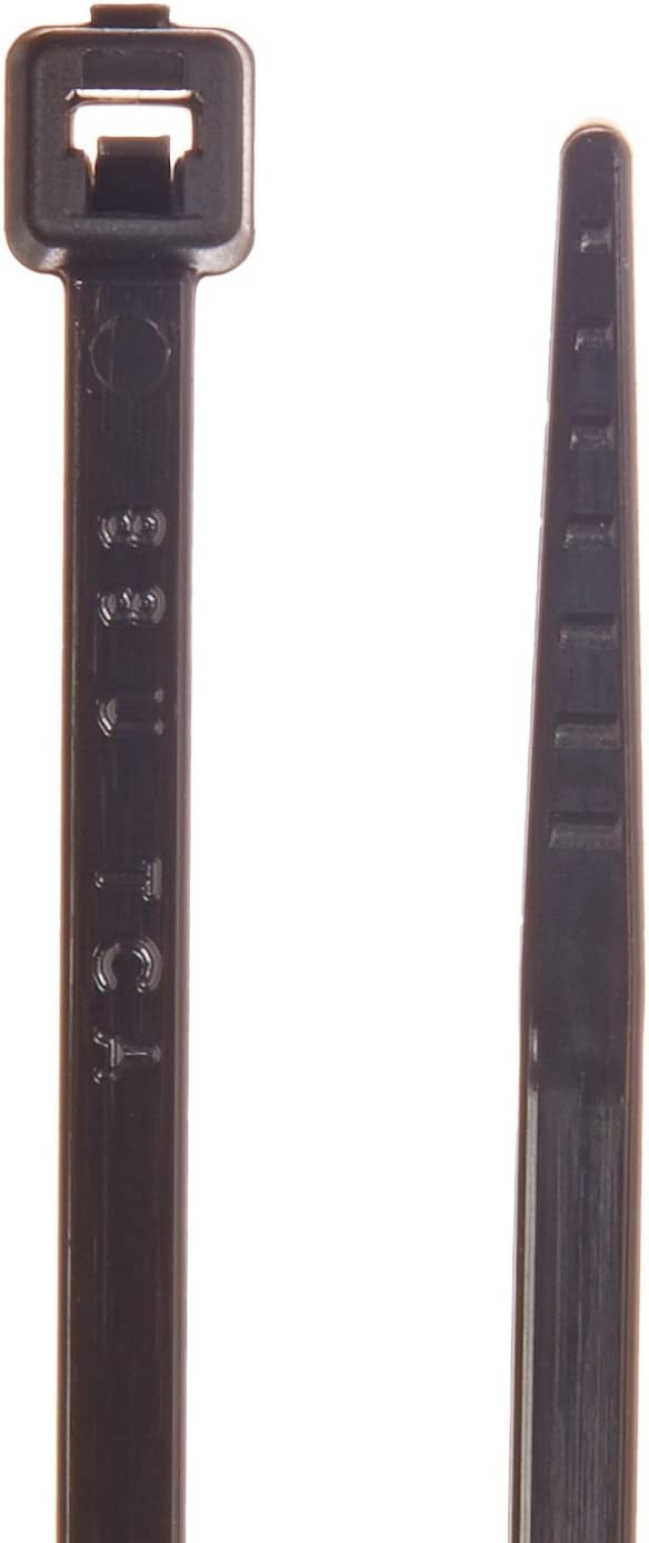 Hellermann Tyton T18L0M4 Standard Cable Tie, 8" Long, 18lb Tensile ...