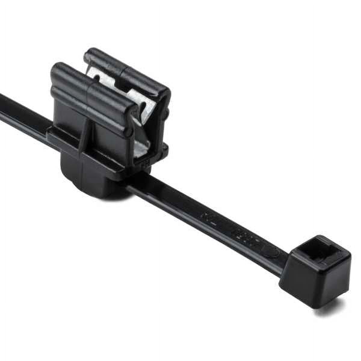 HellermannTyton 156-00551 Cable Tie & Edge Clip, 8.0" Long, EC9, 1–3 mm ...