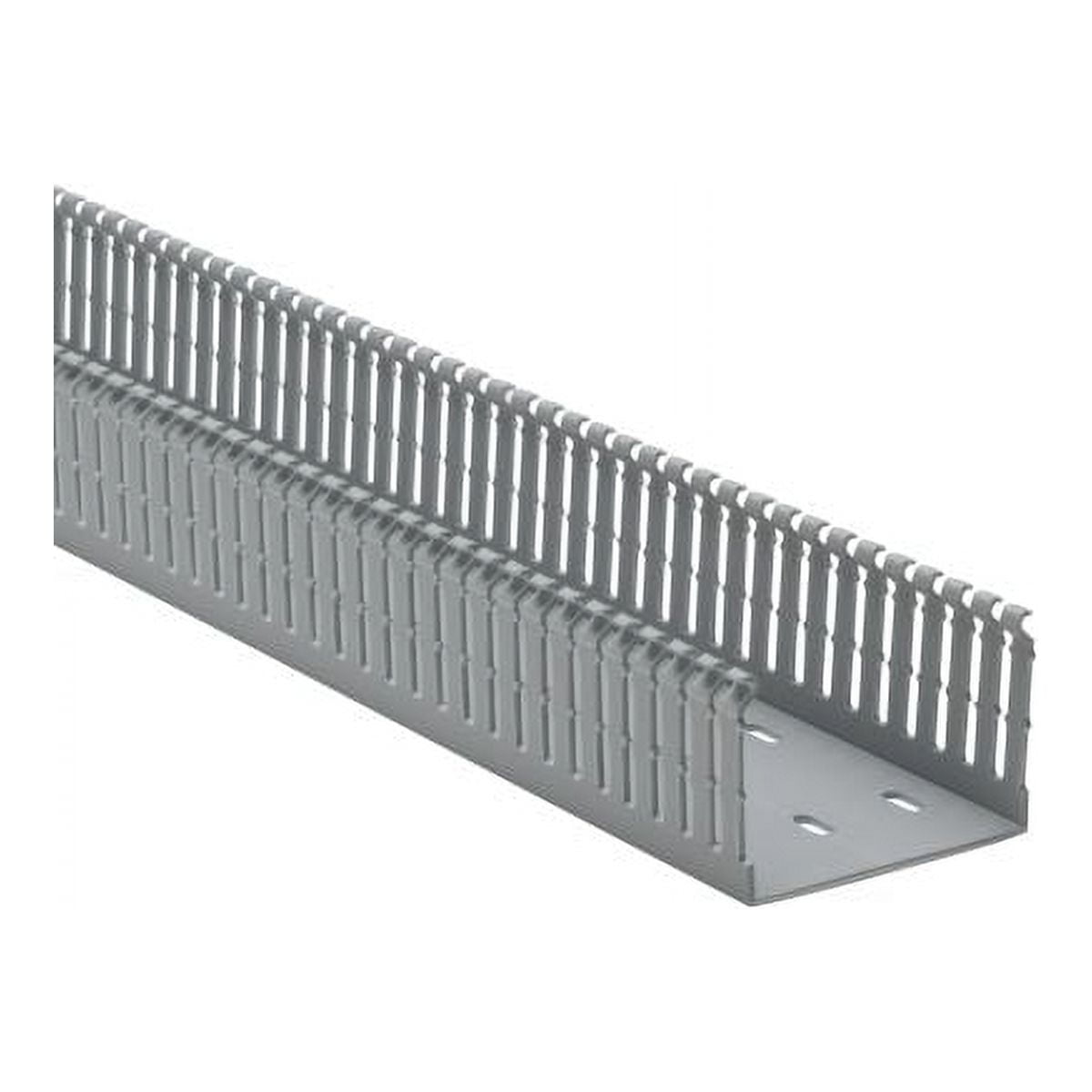 HellermannTyton 184-32000 High Density Slotted Wall Wiring Duct, 3" X 2", Non-Adhesive, PVC ...