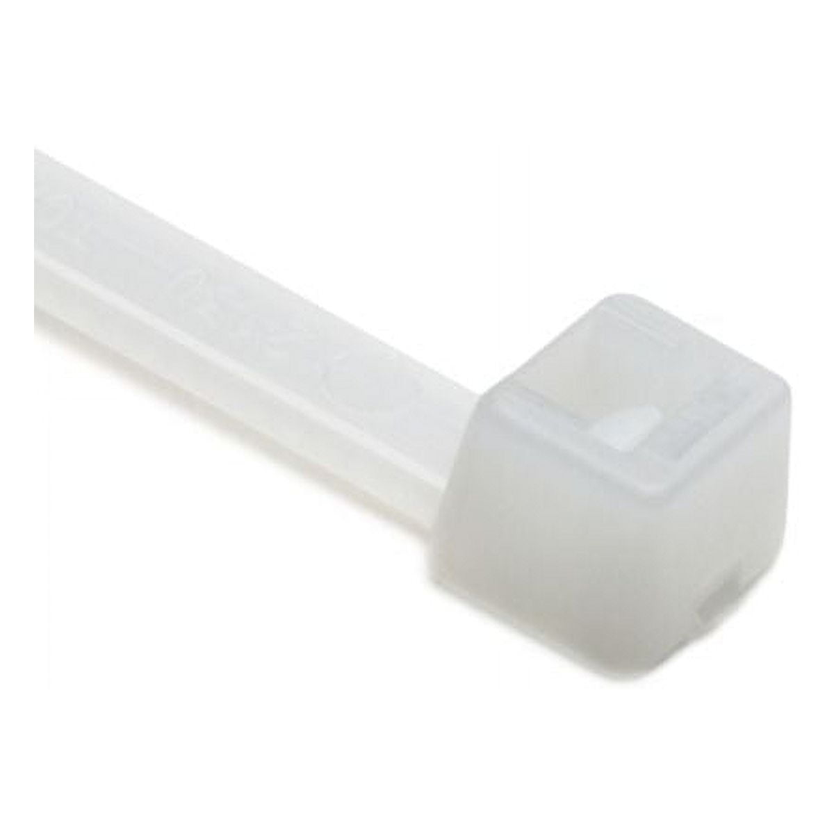 HellermannTyton Polypropylene Cable Tie, 8" Long, 25lb Tensile Strength ...