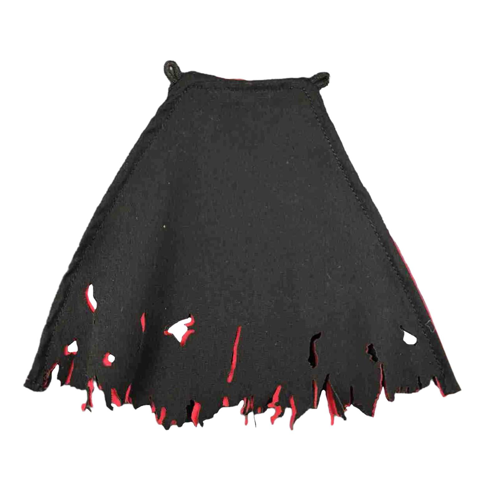 Hellery 1/12 Scale Cape Cloak Cape Model Stylish Outfit Fashion ...