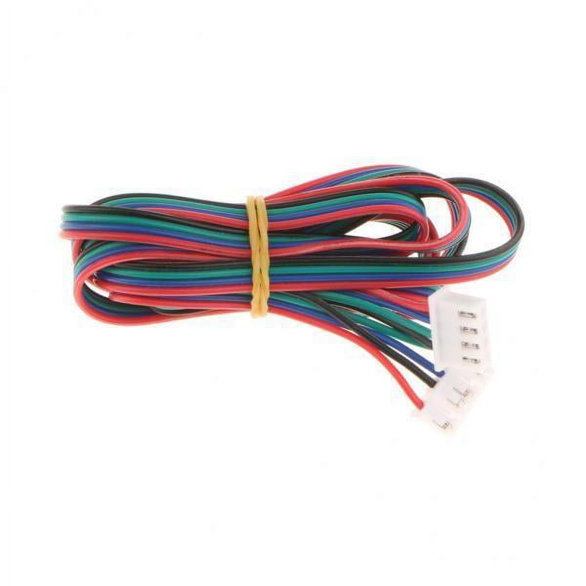 Hellery 2x1m/3ft 3D Printer 4pin to 6pin Stepper Motor Extended Cable ...
